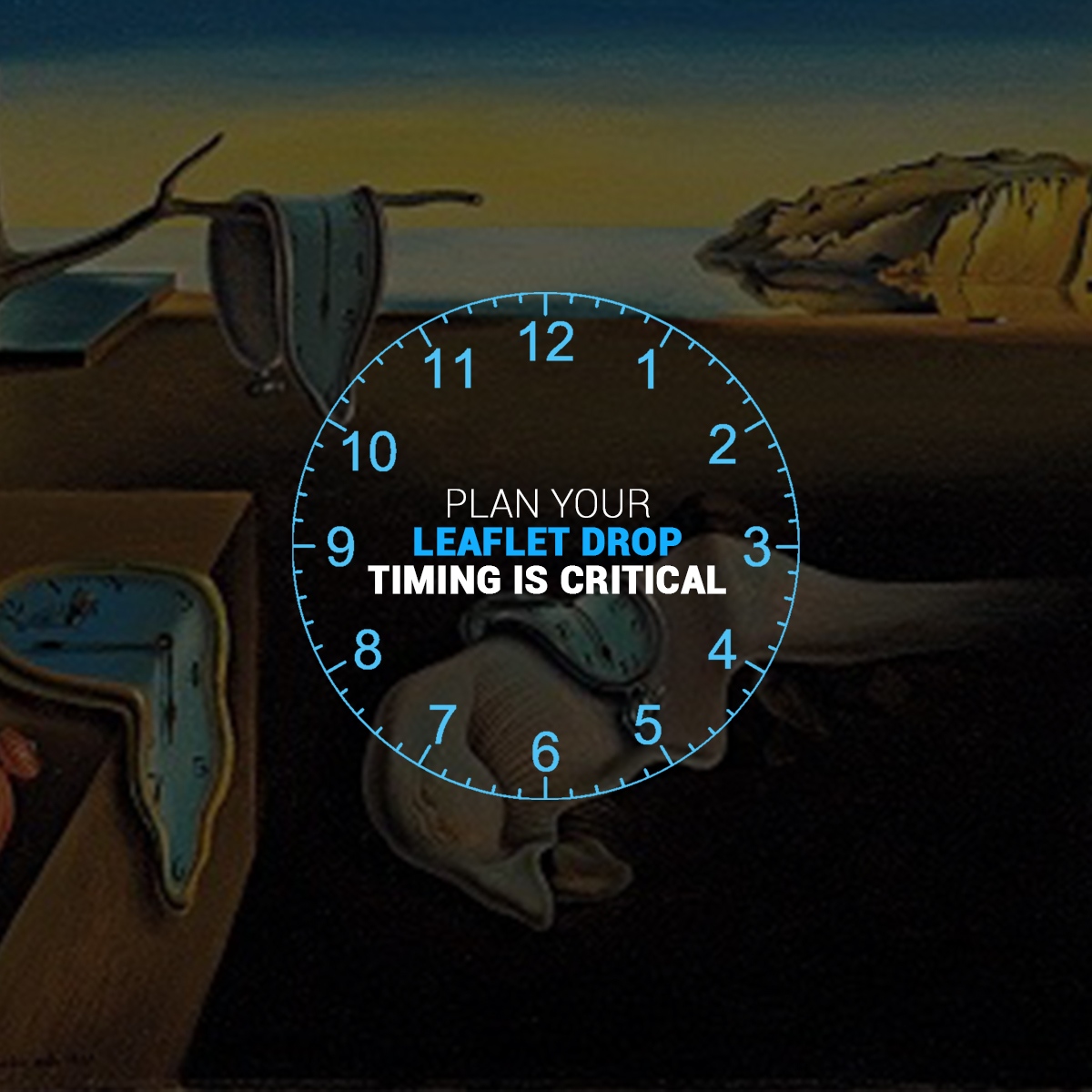 Timing is critical with leaflet drops - Leaflet Drop Marketing